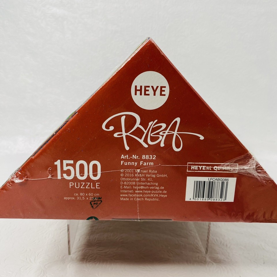 Heye Puzzle Poster Funny Farm 8832 Michael Ryba 1500 Pieces SEALED ...