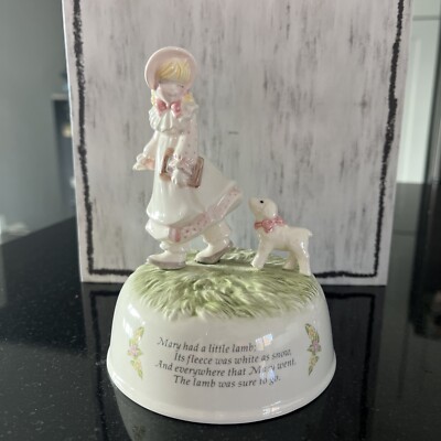 San Francisco Music Box Company Mary Had A Little Lamb Music Box | eBay