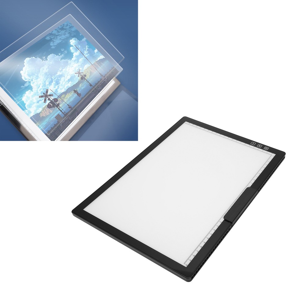 A4 Tracing Light Pad Ultrathin Rechargeable A4 Tracing LED Board Light ...