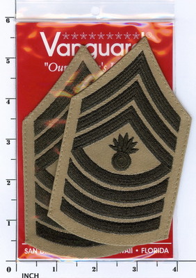USMC Marines FEMALE Master Gunnery Sergeant Chevrons MGySgt E9 PATCH ...