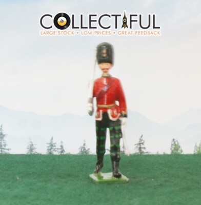 LEAD TOY SOLDIER - SCOTTISH COLDSTREAM GUARD *BEAUTY* BRITAINS SIZE 🔥 ...