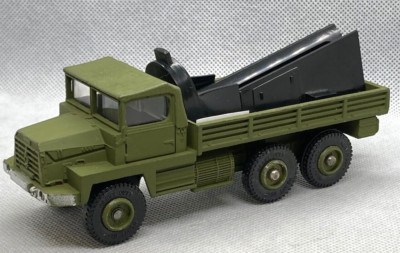 VINTAGE DINKY TOYS 70-72 620 MILITARY BERLIET GAZELLE ROCKET LAUNCHER ...