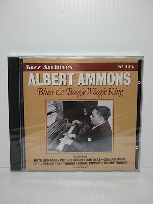 Albert Ammons Boogie Woogie King sealed French CD | eBay