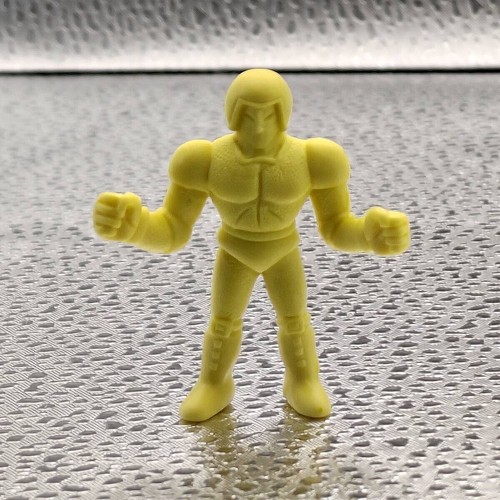 M.U.S.C.L.E Figure Kinnikuman #008 Warsman A Yellow Kinkeshi 1980s | eBay