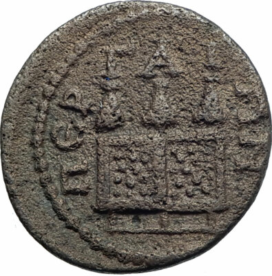 PHILIP II Roman Caesar Authentic Ancient Perga Pamphylia Roman Coin ...