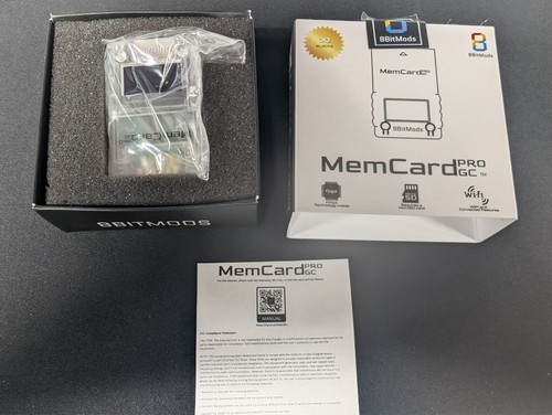 MemCard PRO GC for GameCube (Frost White) NEW | eBay
