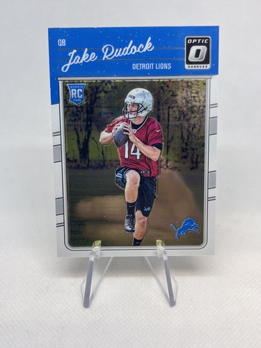 2016 DONRUSS OPTIC Rookie JAKE RUDOCK RC DETROIT LIONS #118 Michigan ...