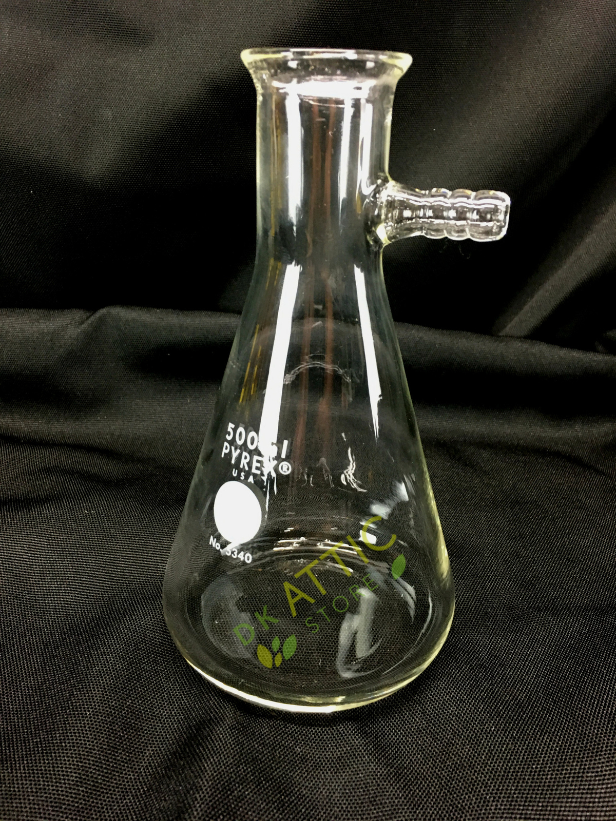 Pyrex Filter Flask, 500ml Series 5340 w/ Side Arm - NOS! Listing is for ...