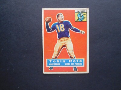 TOBIN ROTE GREENBAY PACKERS 1956 TOPPS CARD #55 | eBay