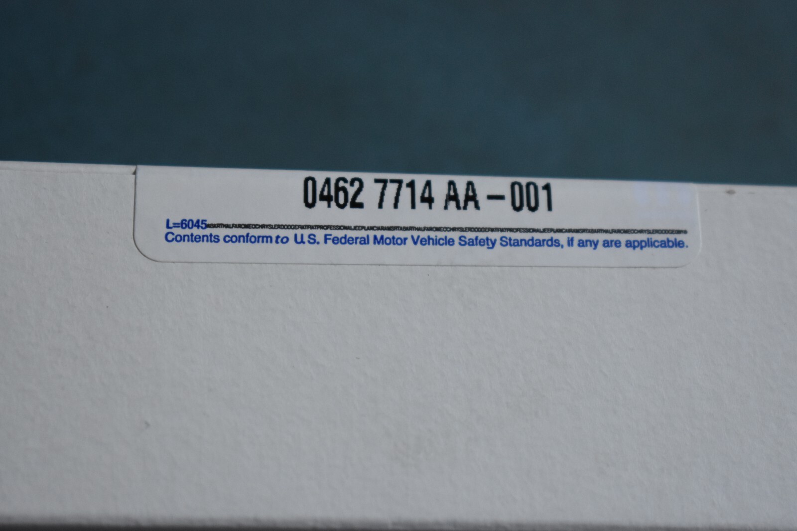 Diesel Exhaust Fluid (DEF) Injector Gasket-ST, VIN: L Mopar 04627714AA ...