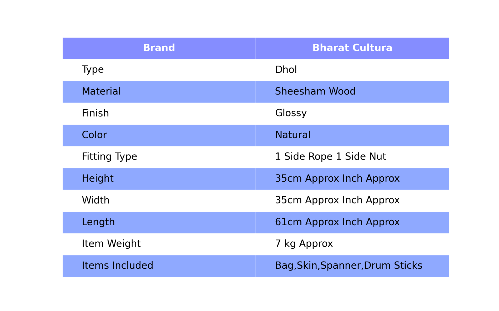 Sheesham Wood Musical Instrument Indian Wedding Mu Bhangra Dhol with ...