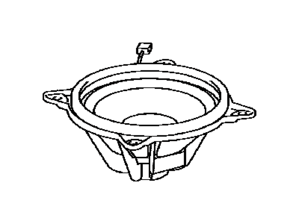 GENUINE LEXUS GS SUBWOOFER MARK LEVINSON 86160-0WC40 861600WC40 NEW OEM ...