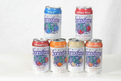 3 Different Springtime soda cans - 12oz | eBay