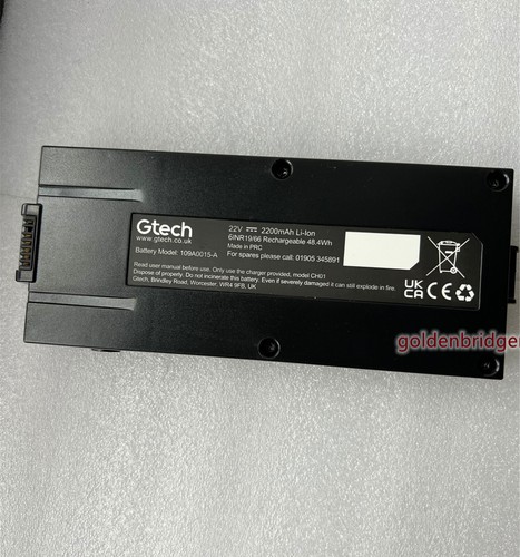 109A0015-A Original New battery For Gtech Multi MK AR2 ATF3 Cheaner ...