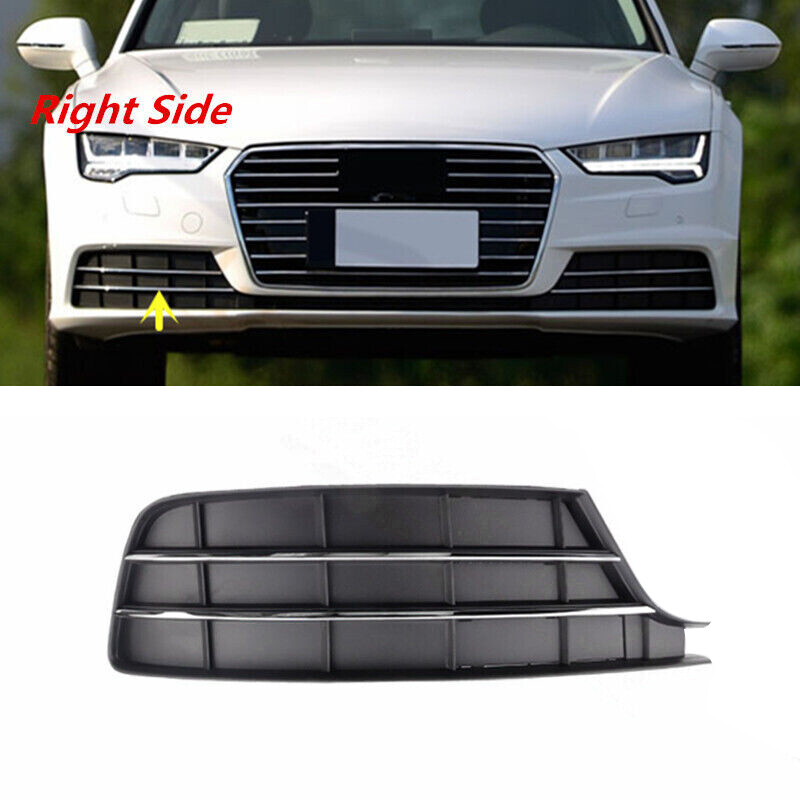 Right Front Bumper Lower Fog Light Lamp Grille Cover Bezel For Audi A7 ...