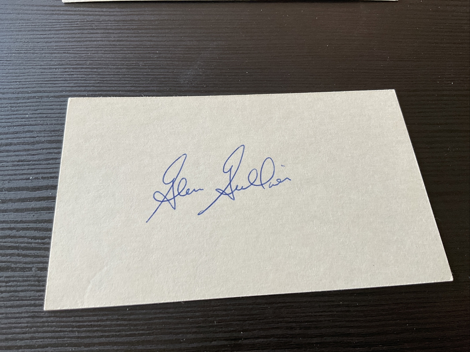 1982 ORIOLES: Glenn Gulliver, SIGNED 3x5 Card | eBay