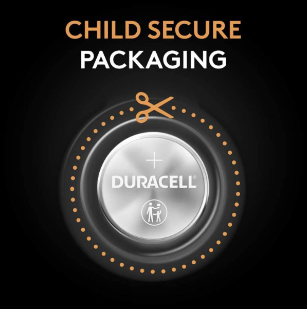 Duracell 2025 Battery Coin CR2025 DL2025 BR2025 3v Lithium Cell Button ...