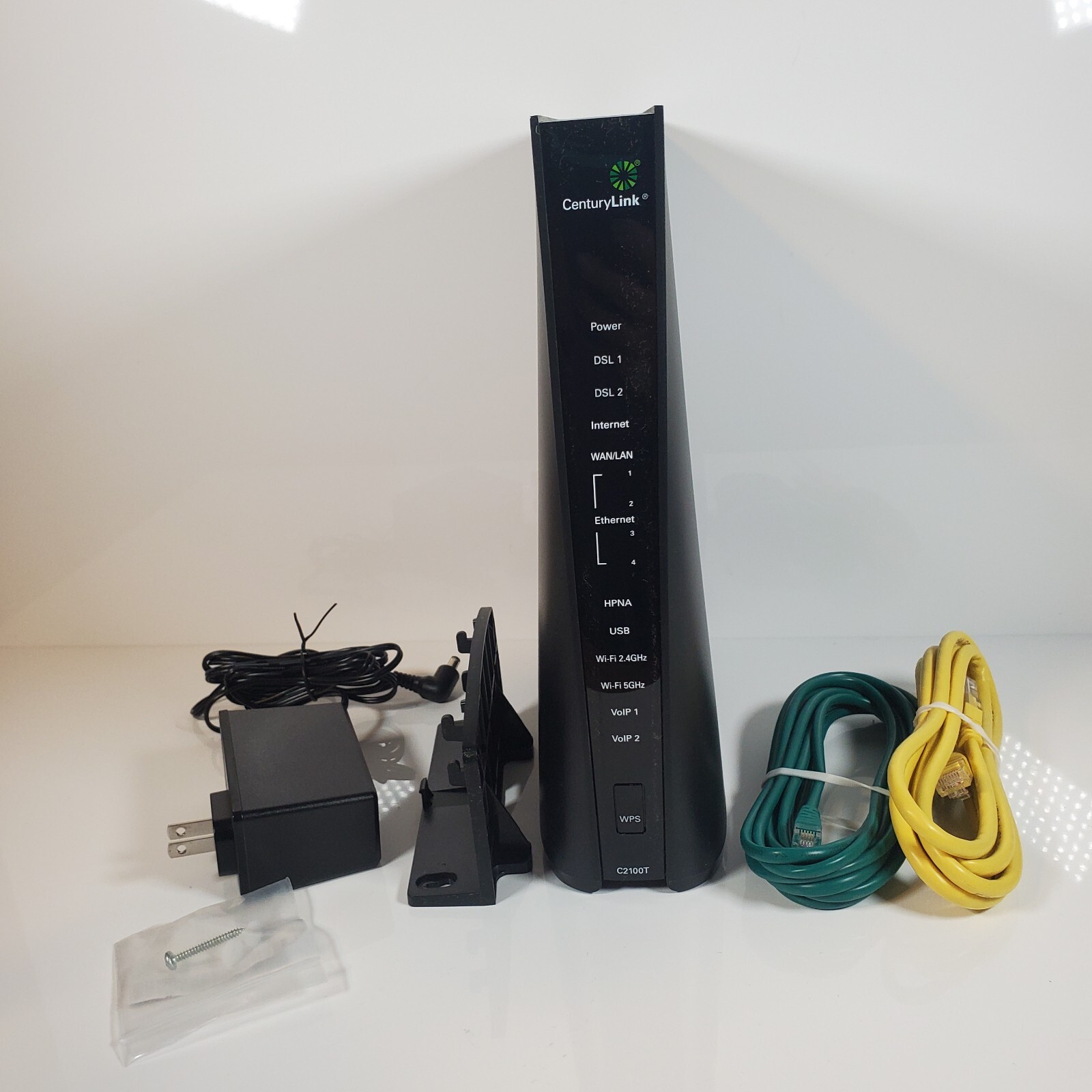 CenturyLink Technicolor C2100T VDSL2/ADSL2+ Fiber Wi-Fi Modem Open Box ...