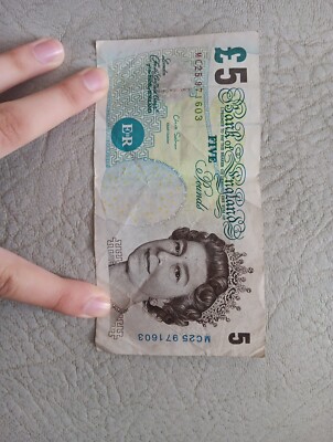 OLD £5 NOTE BANK OF ENGLAND POUND 2004 ELIZABETH FRY | eBay UK