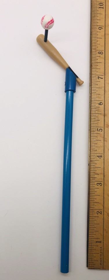 Baseball Bat And Ball Pencil With Topper | eBay