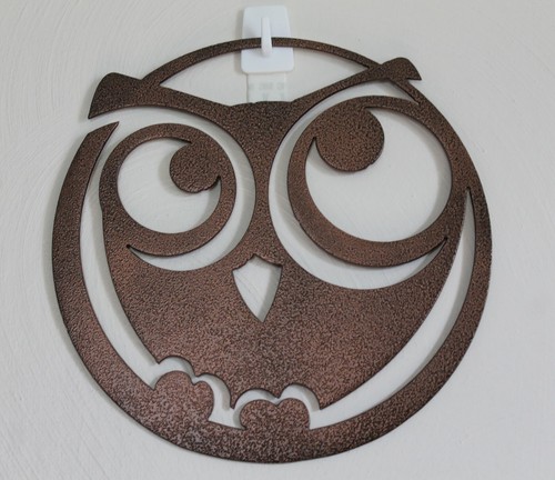 Goofy OWL Sign Hanging Plaque Plasma Metal Wall Art | eBay