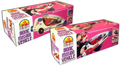 Kenner SIX MILLION DOLLAR MAN BIONIC MISSION VEHICLE BOX (BOX ONLY!) | eBay