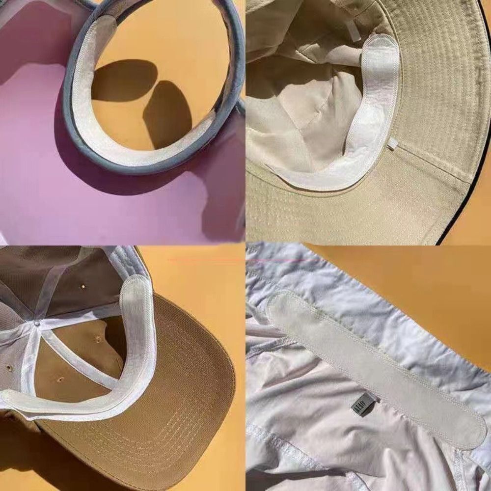 20PCS Long Strip Hat Size Reducer Strip Cloth Anti-dirty Absorbing Pad ...
