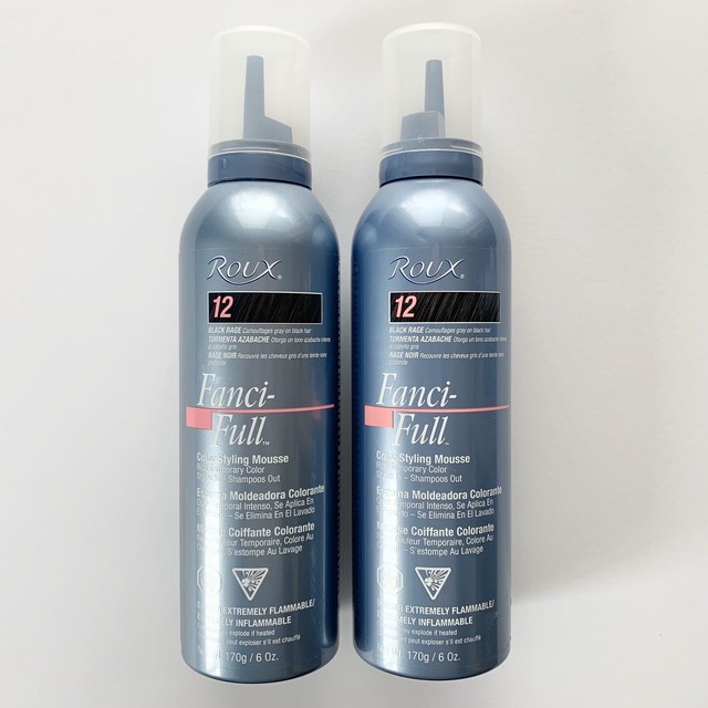 Roux Fanci-full Mousse 12 Black Rage 6 Fluid Ounce for sale online | eBay