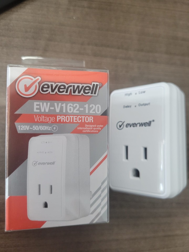 Everwell Voltage Protector 120V 3-Min Delay for Fridge /Freezers / AC ...