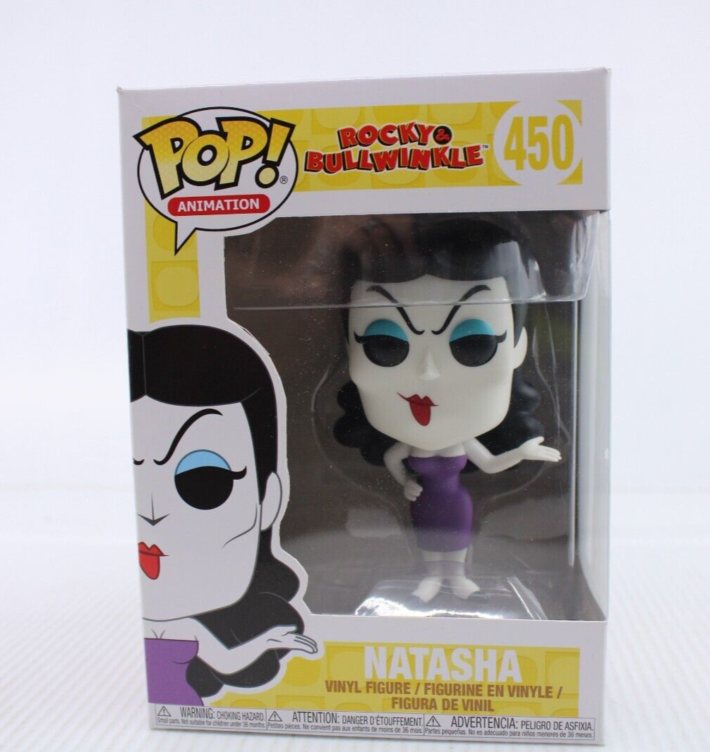 Funko Pop! Vinyl: Rocky and Bullwinkle - Natasha Fatale #450 for sale ...
