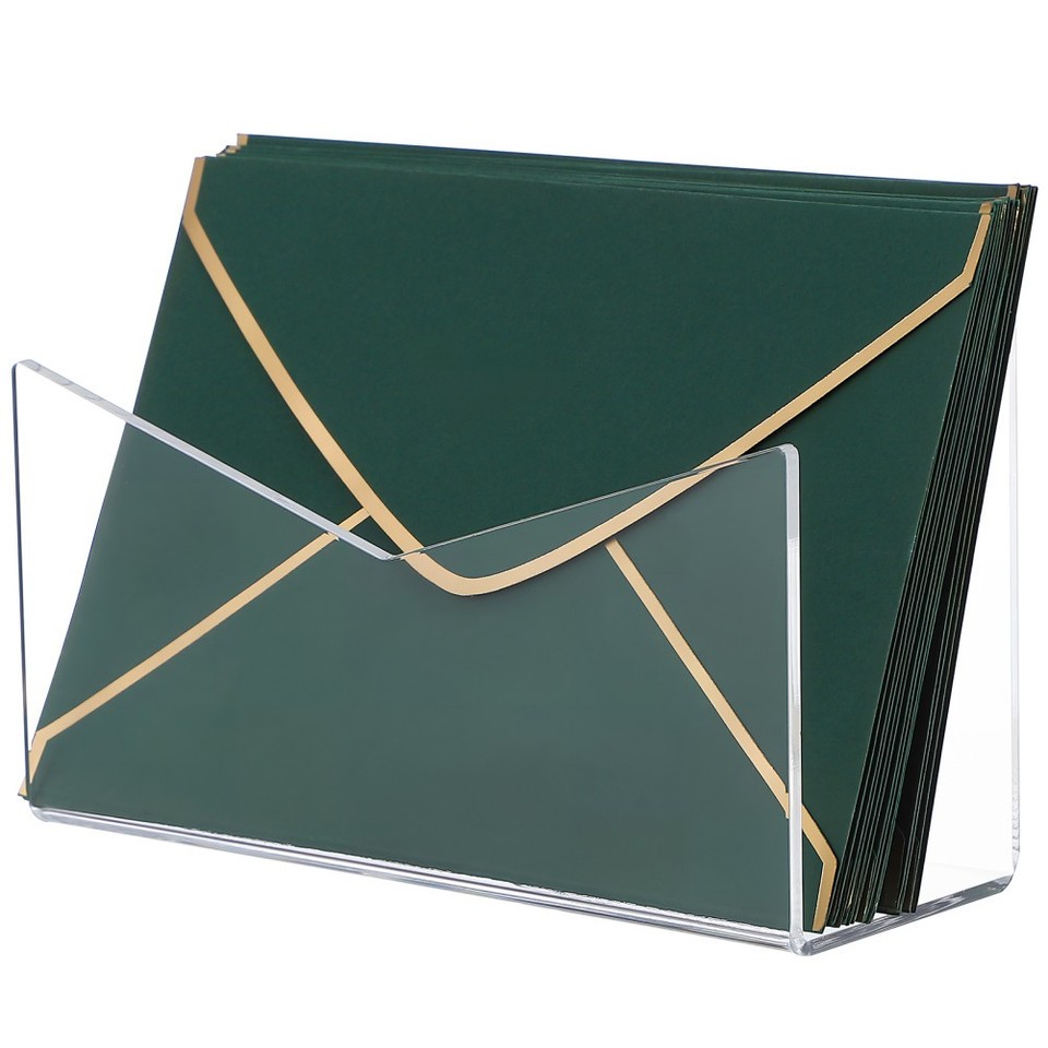 Plastic Desktop Mail Holders Letter Organizer Document Countertop ...