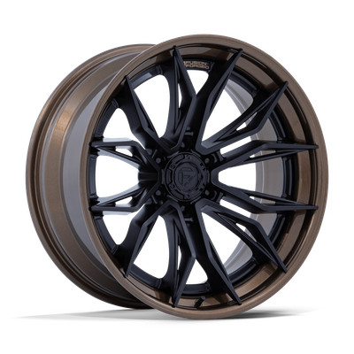 Fuel 1PC FC404 MUTINY 22X10 6X135 -18 87.10 MATTE BLACK W/ GLOSS BRONZE ...
