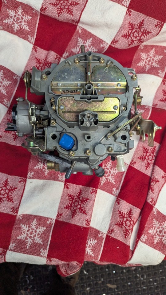 Rebuilt Rochester 4-Barrel Quadra-Jet Carburetor #17083524 Chevy Carb ...