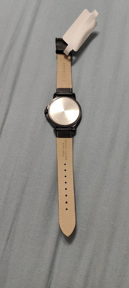 Citizen 42mm Men's Watch AG 8315-09E Day/Date Leather Band. | eBay