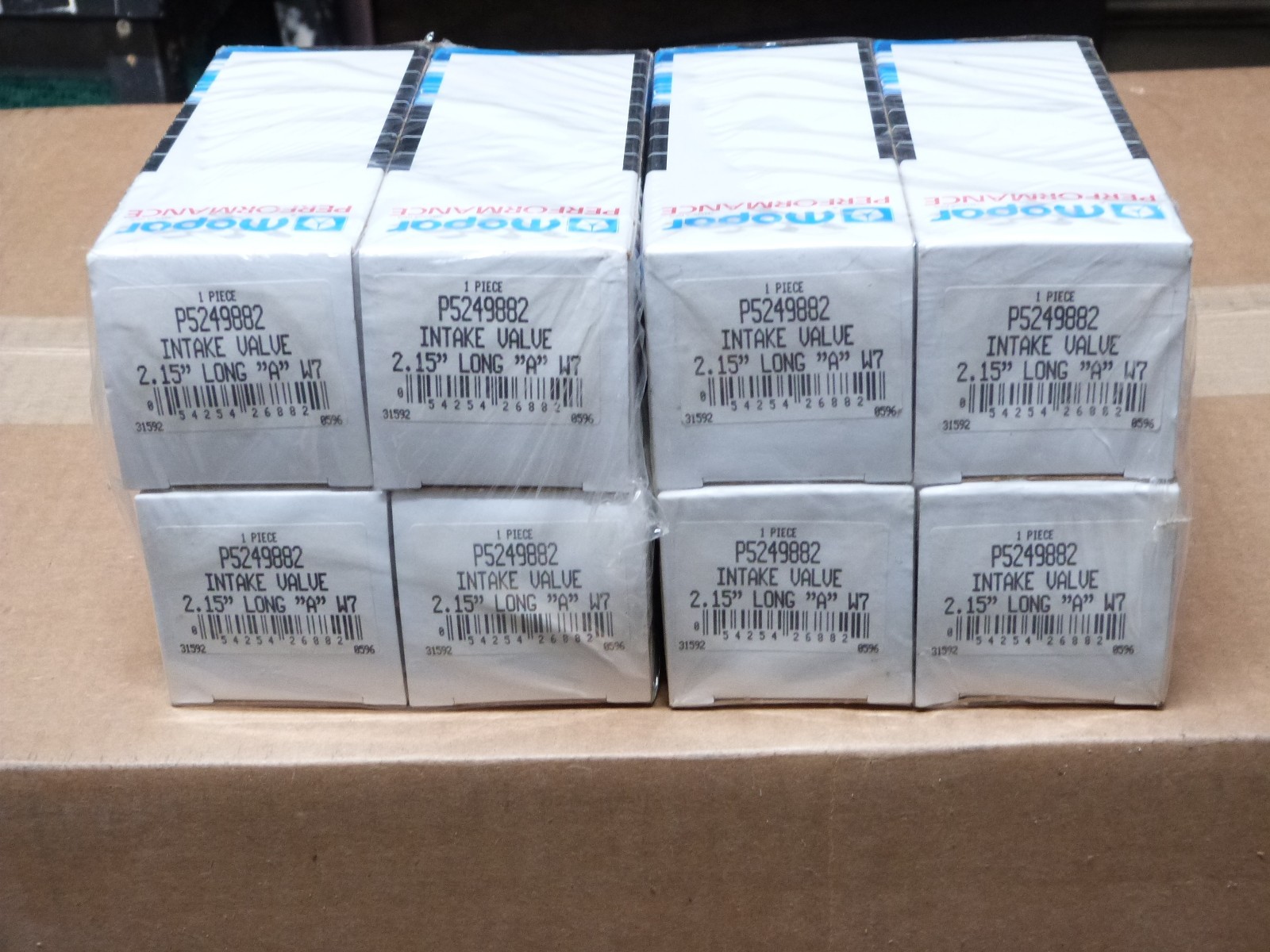 Mopar Small Block W2 W5 W7 Stainless Intake Valves 2.15 for sale online ...