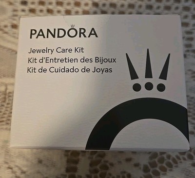 Pandora Cleaning Polishing Cloth Set Jewelry Care Kit ~New! | eBay