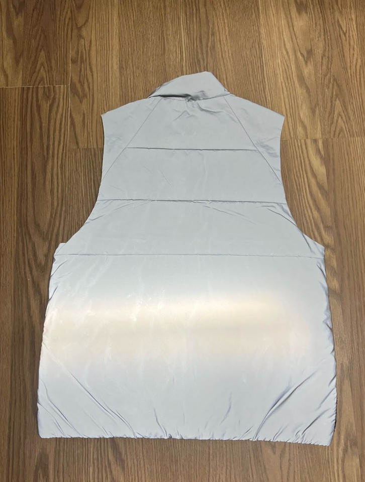 Men’s Size Medium Nike Therma-FIT ADV Reflective Silver Running Vest ...