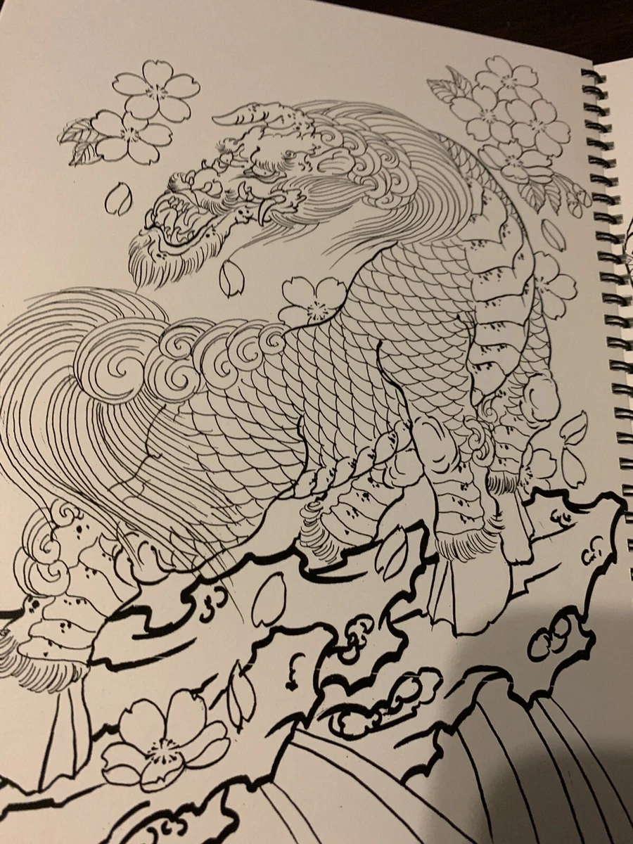 Japanese Kirin Drawing