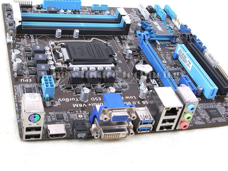 ASUS H77 Motherboard P8H77-M, LGA 1155/Socket H2, Intel H77 Chipset ...