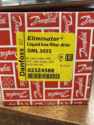 Danfoss Liquid Line Filter Drier DML 305S 023Z4588 | eBay UK