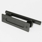 12" Sliding Barn Door Handles Pulls Double Sided Hardware Set Flat ...