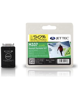 New HP 337 BLACK Jet Tec Inkjet Printer Cartridges H337 HP337 | eBay