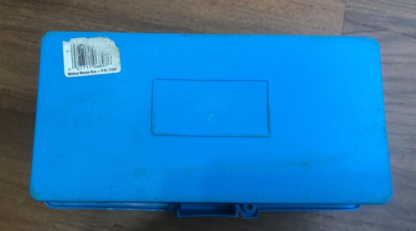 Vintage Disney Mickey Mouse Catch‘Em Box By Zebco Kids Fishing Tackle ...
