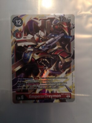 Emperorgreymon Digimon Card Game English Bt7-016 | eBay