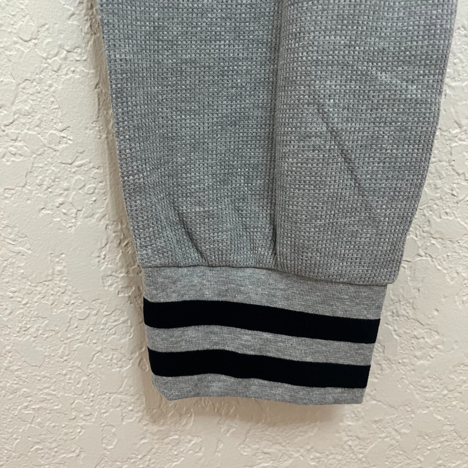 Champion Sleep Men's Large Gray Rib Cuff Logo Pajamas Pants Sleepwear ...