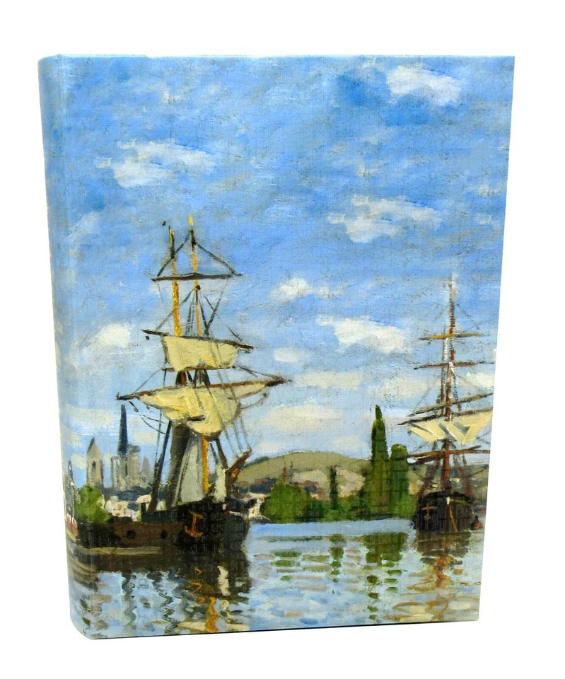 Set of 3 Punch Studio Nesting Book Boxes Monet Van Gogh Watercolor ...