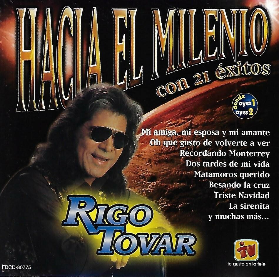 Hacia El Milenio Con 21 Exitos by Rigo Tovar (CD, 1999, 2-Discs) | eBay