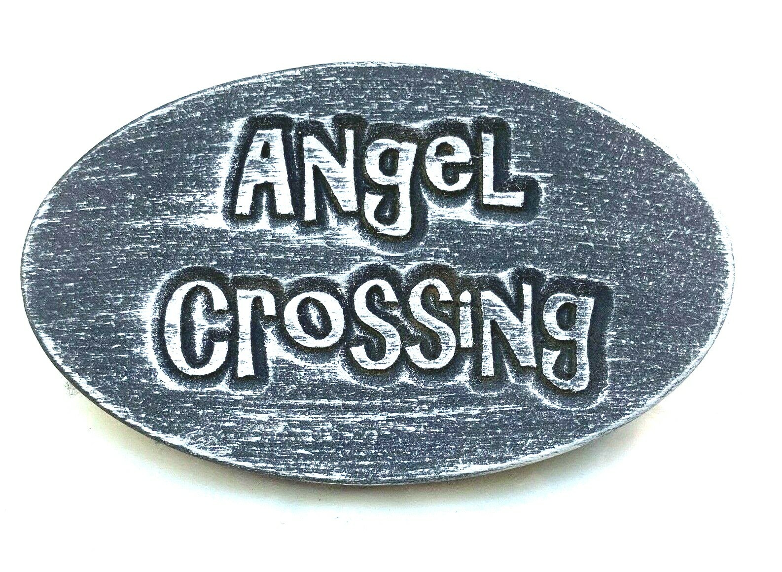 Angel crossing concrete mold plaster cement mould 9.75" x 6" x 3/4 ...
