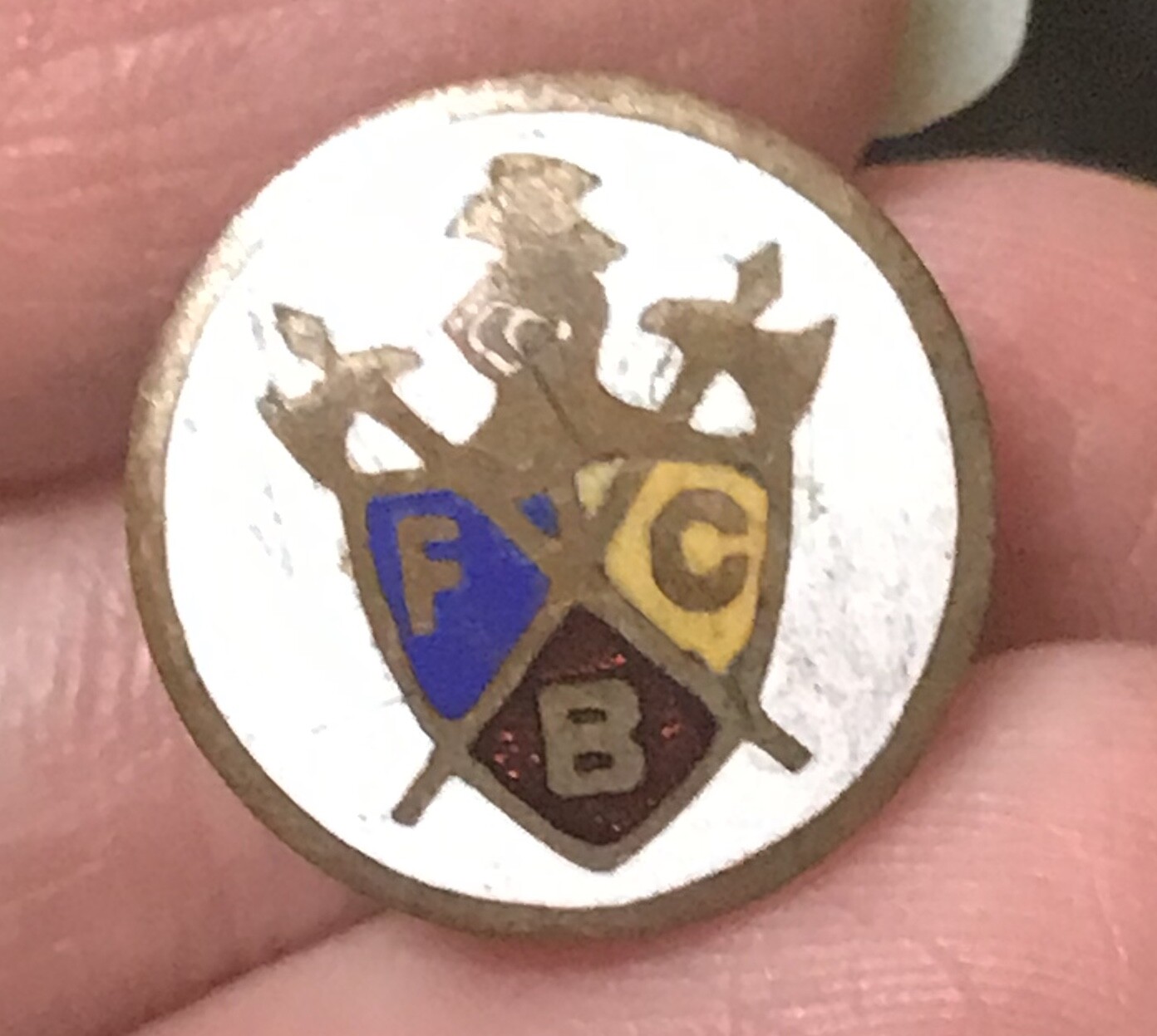 Knights of Pythias Masonic pin Crest enamel vintage | eBay