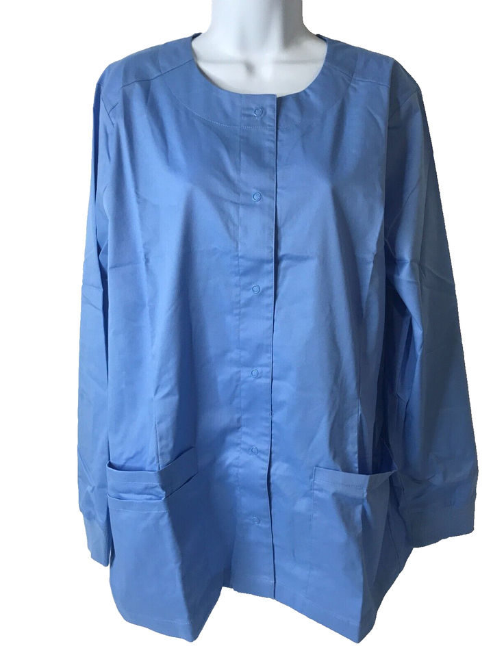 Medical Hospital Nursing Long Sleeve, Top Scrub Jacket for Women XL | eBay